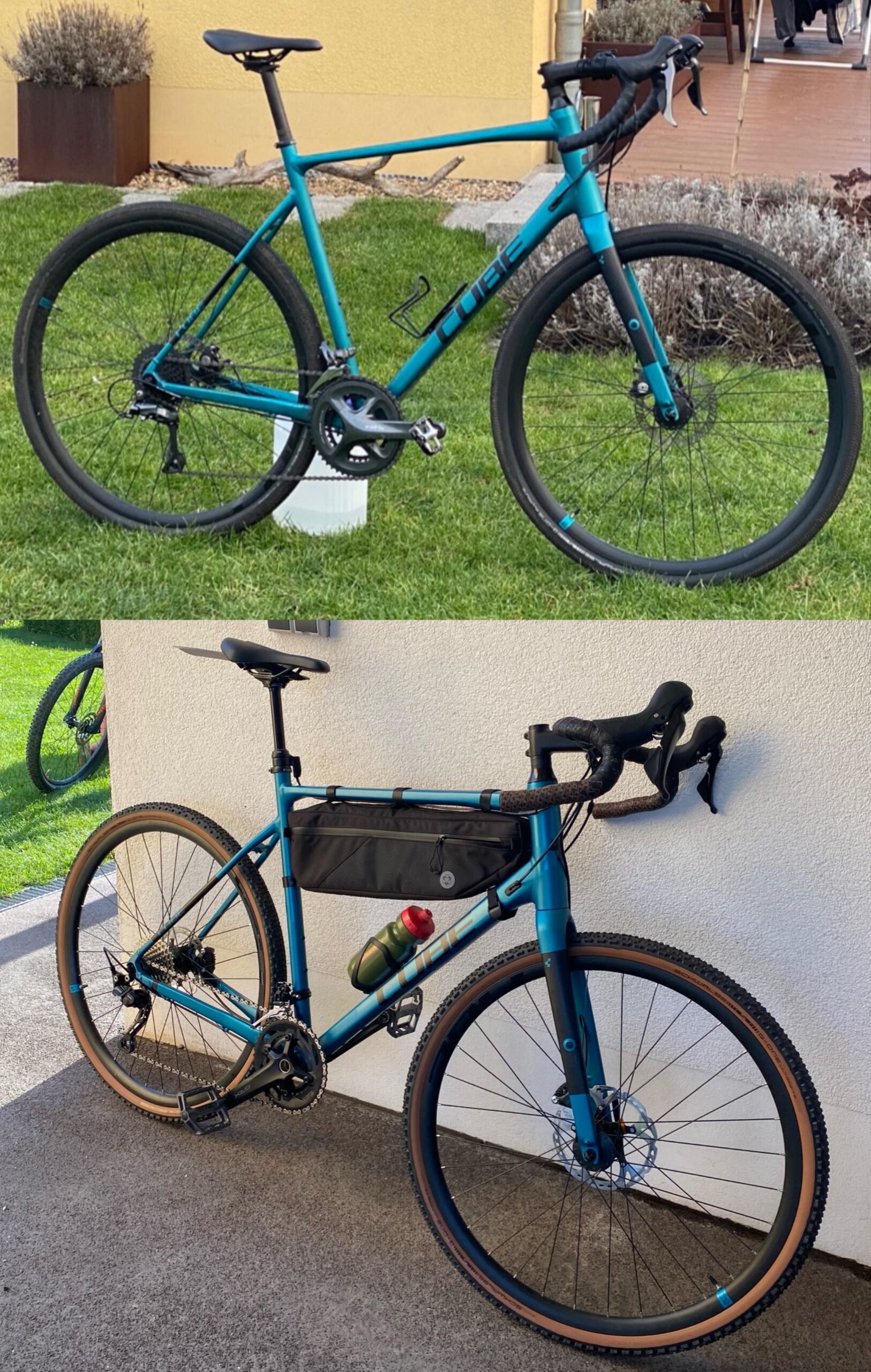 1 year difference - Cycling Europe