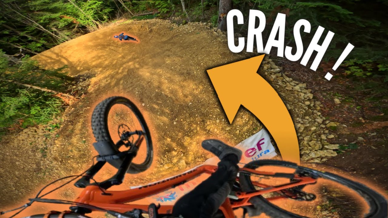 CETTE LIGNE EST ÉNORME (CRASH) ! - Métabief Bike Park - Cycling Europe