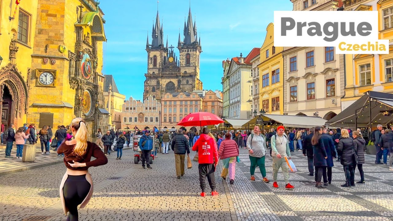 Prague, Czechia 🇨🇿 | Europe's Most Beautiful Capital | 4k HDR 60fps ...