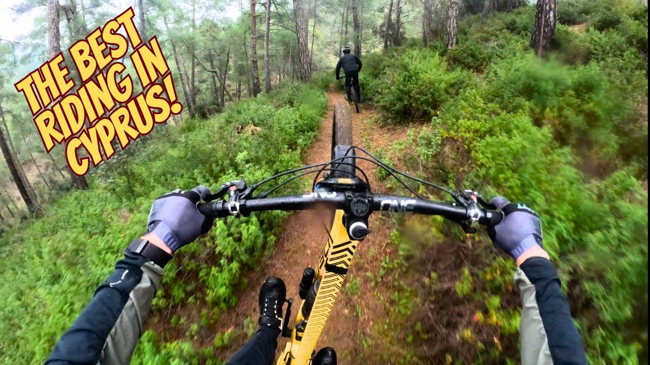Riding The Best Mountain Bike Trails In Cyprus! 🔥 - Cycling Europe