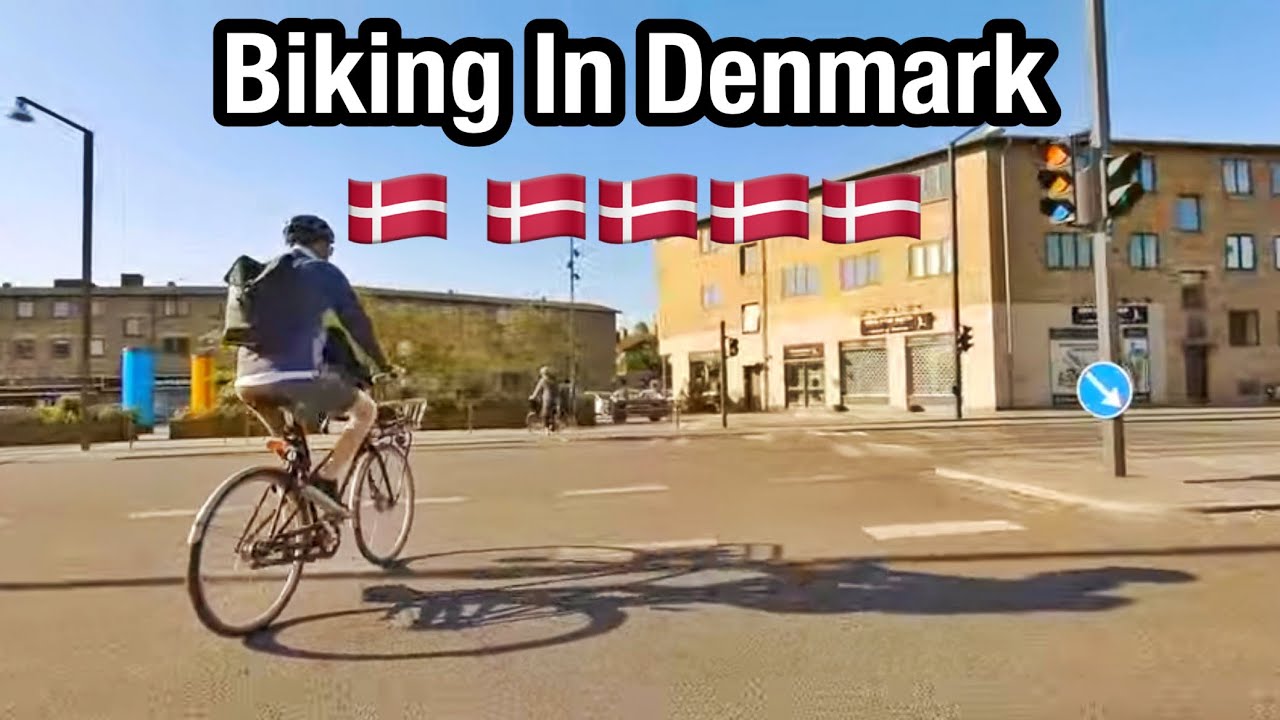 Biking In Denmark 🇩🇰 | Cycling To Copenhagen City - Cycling Europe