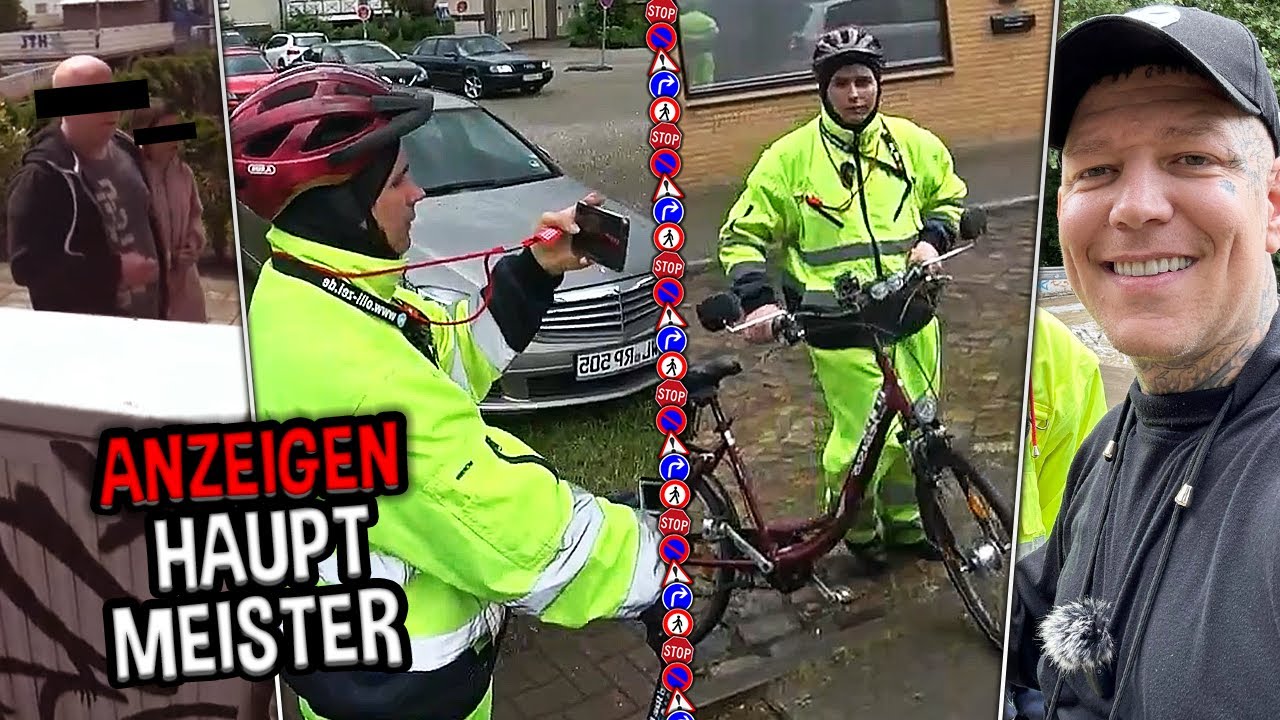 ANZEIGENHAUPTMEISTER & Monte gegen FALSCHPARKER! 🚨🤣 Stress mit FAHRER ...