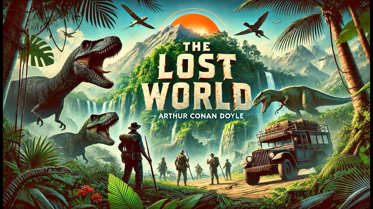 🦖🦕 The Lost World 🌋 | Arthur Conan Doyle's Prehistoric Adventure 🏞️ ...