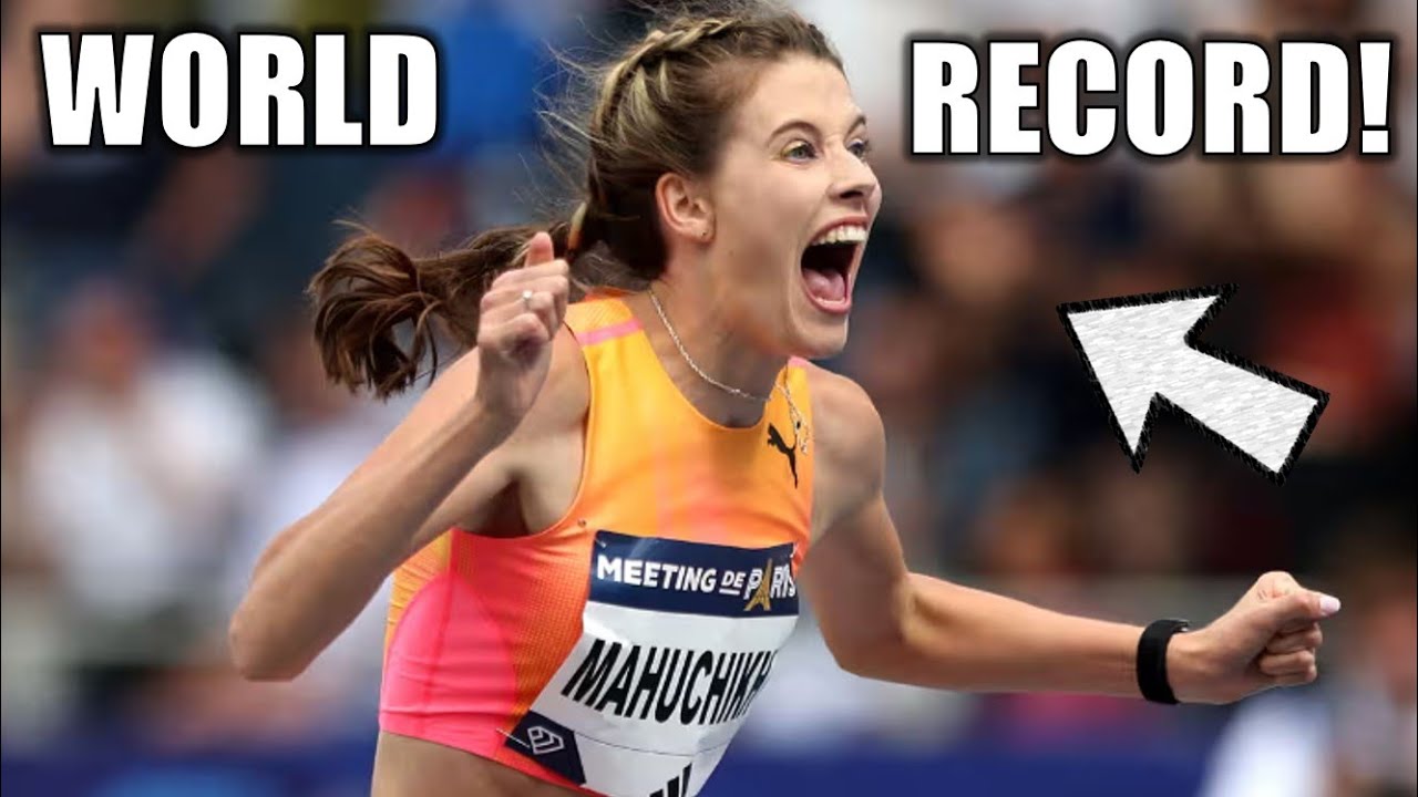 A NEW WORLD RECORD!! Massive World Record In Women's High Jump From ...