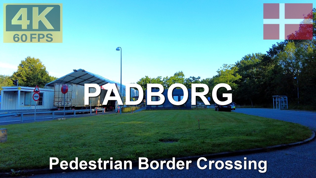 PADBORG, DENMARK 🇩🇰 in 4K | 2024 | I walked from Germany to Denmark ...