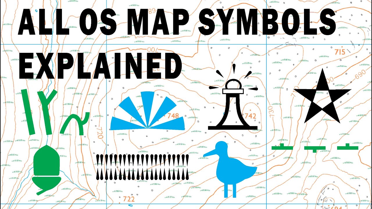 Every Ordnance Survey Symbol explained - Cycling Europe