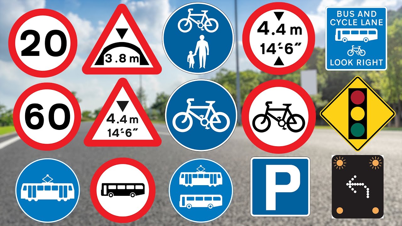 Road Signs for Driving Test: 283 Essential UK Road Signs Part 3/6 🛑 ...