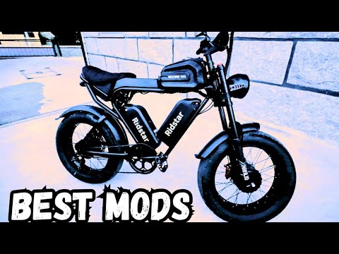 Ridstar Q20 PRO Custom 🔧 The Best Modifications! - Cycling Europe