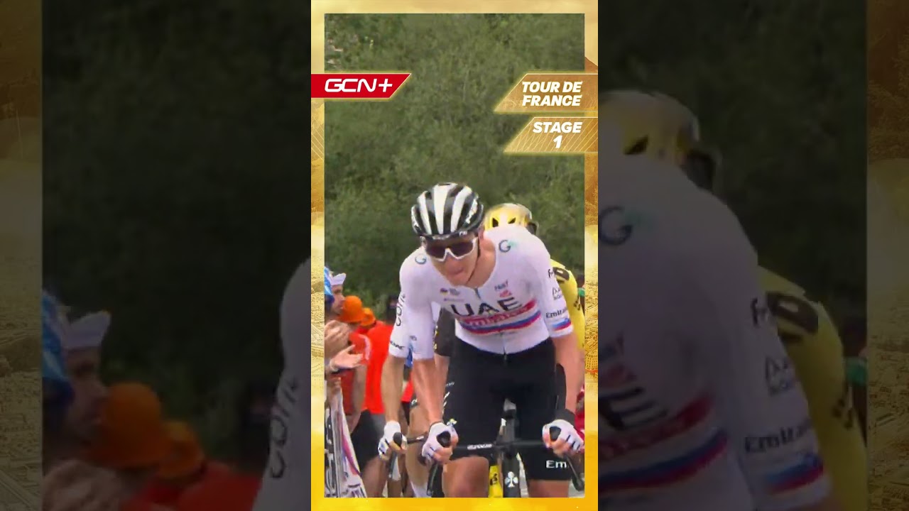 Pogačar & Vingegaard Clash On Opening Stage Of Tour De France! 🇫🇷 ...