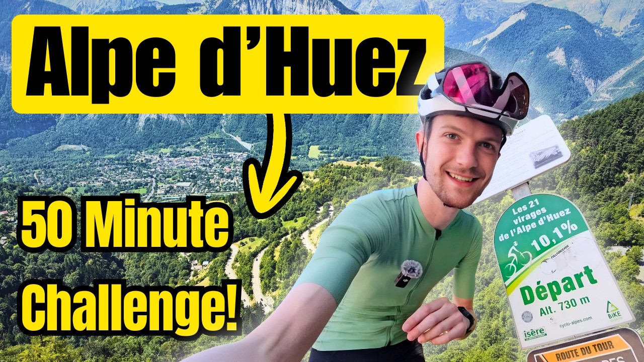 How Hard Is It to Climb Alpe d’Huez in Under 50 Minutes? - Cycling Europe