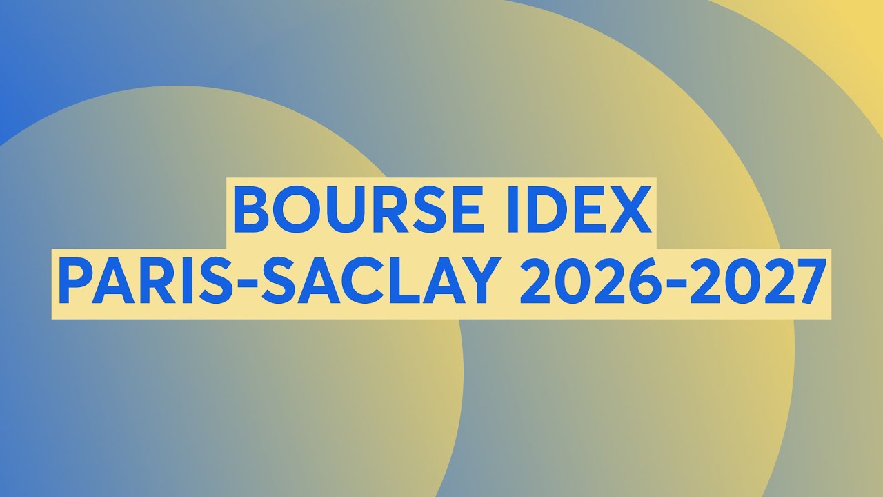 BOURSE IDEX PARIS-SACLAY 2026-2027 #BourseIdEx - Cycling Europe