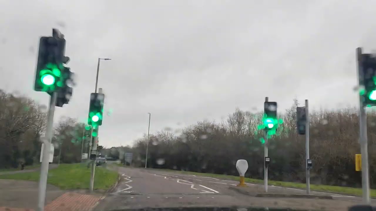 Driving to Swindon Test Centre from Coate Water Gate | Full Route Guide ...