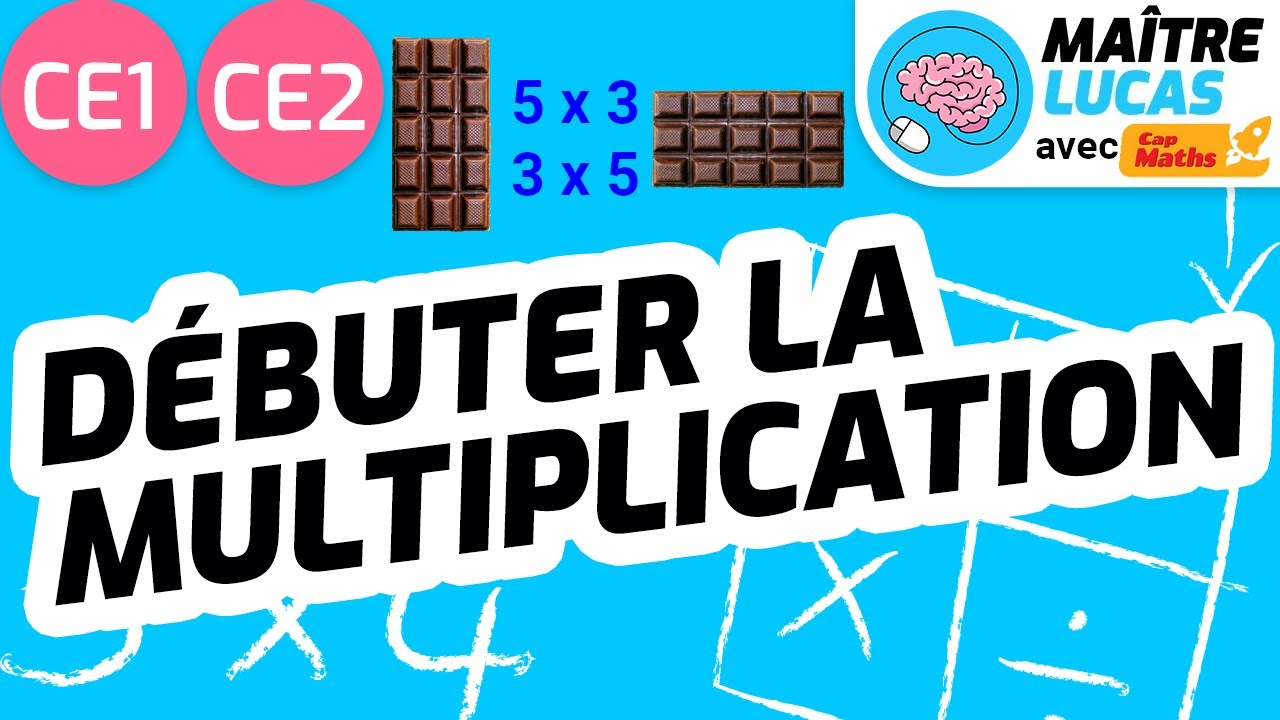 Débuter la multiplication CE1 - CE2 - Cycle 2 - Maths - Mathématiques ...