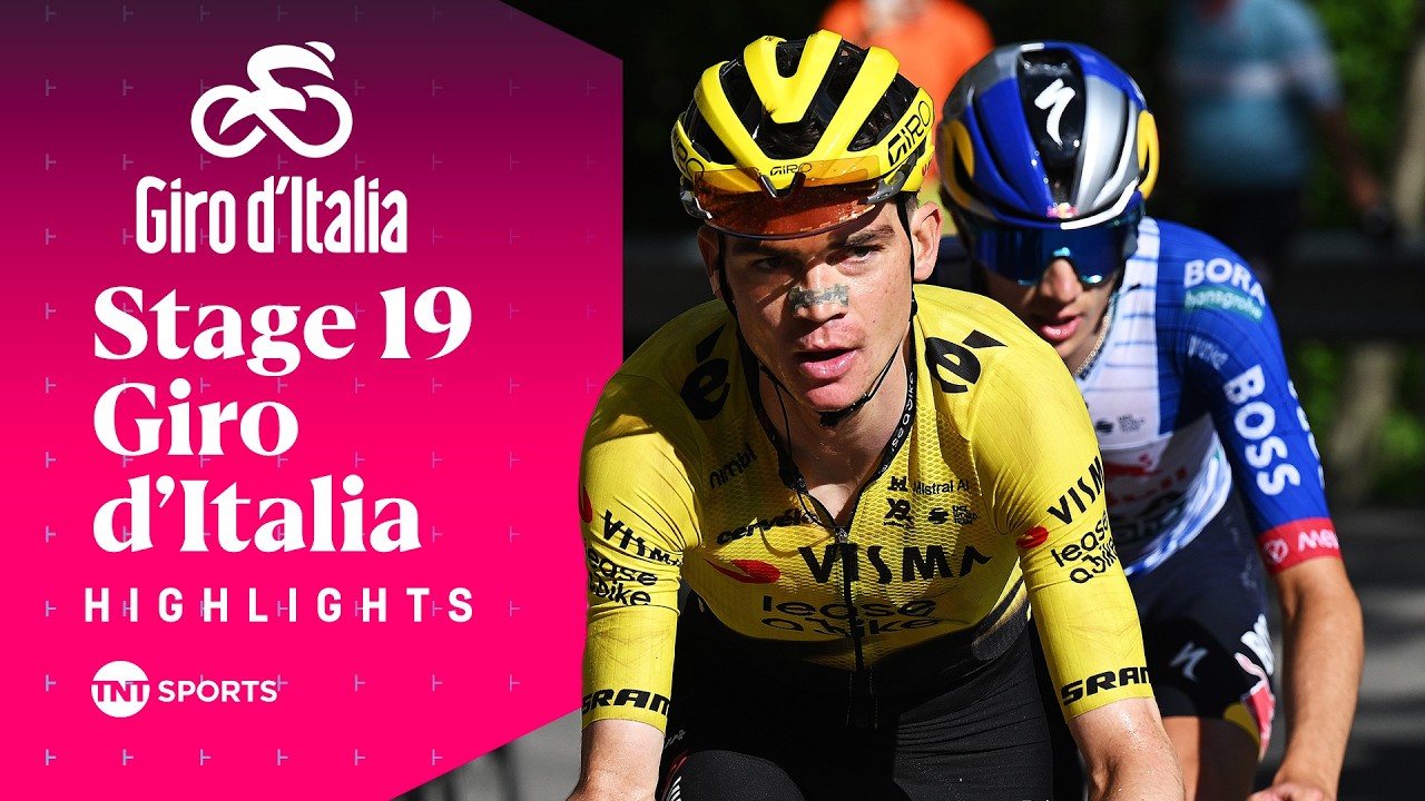 QUEEN STAGE THRILLER! 😮‍💨 | 2026 Men's Giro d'Italia Stage 19 Race ...