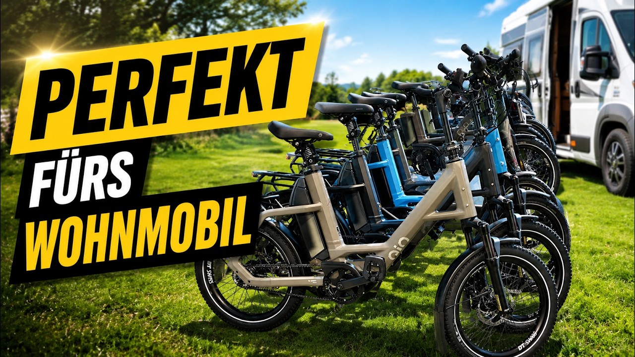 Bosch CX, Riemenantrieb & Automatik: Das perfekte Wohnmobil-E-Bike? QIO ...