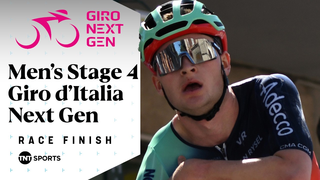 WHAT A VICTORY! 💥 | 2026 Men's Next Gen Giro d'Italia Stage 4 Final KM ...